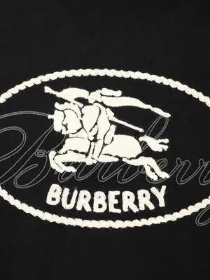 Burberry Cotton T-shirt With Knight Stamp