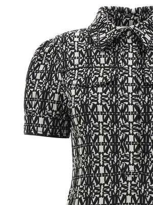 Max Mara Cesy Jacquard Logo Dress