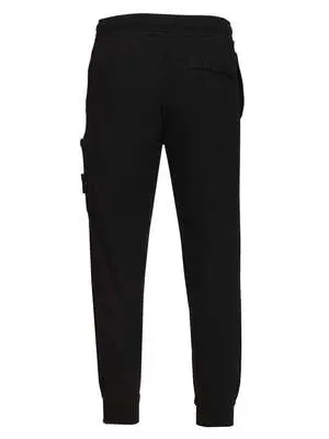 Stone Island Fleece Jogger Pants - Black