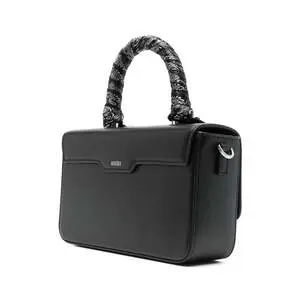 Amiri Leather Tote Bag With Bandana Detail