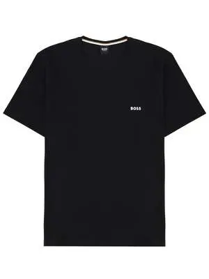 BOSS T-shirt With Logo - Black