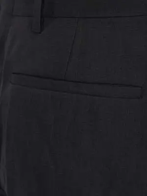 Paul Smith Linen Pleated Trousers - Blue
