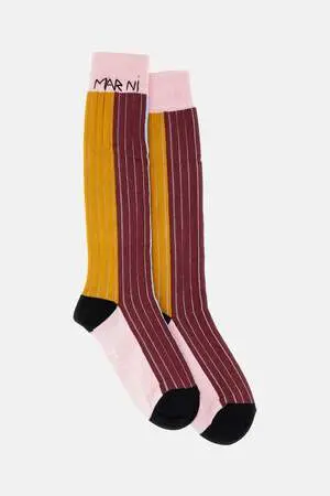 Marni Printed Socks - Multicolor