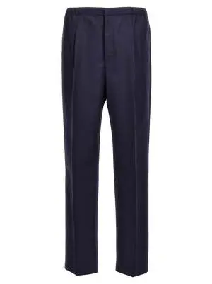 Fendi Cool Wool Trousers - Blue