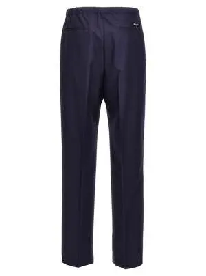 Fendi Cool Wool Trousers - Blue