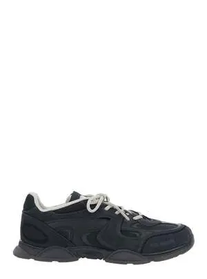 Axel Arigato Leather And Tech Fabric Low Top Sneakers - Multicolor