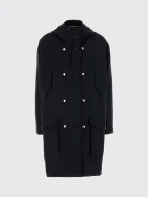 Prada Double Breasted Coat - Blue