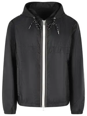 Moncler Polyamide Hooded Jacket - Black