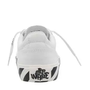 Off-White Vulcanized Low-top Sneakers With Appliqu - Black