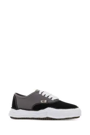 Mihara Yasuhiro Two-tone Canvas Sneakers - Multicolor