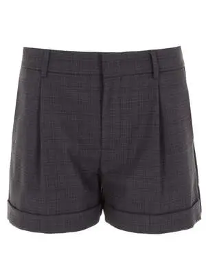 Moschino MOSCHINO Shorts With Logo Ribbon Detail Gray