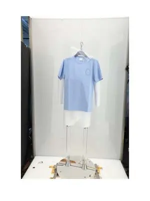 Dior T-shirt With Medallion Detail - Blue