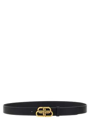Balenciaga Bb Belt - Black