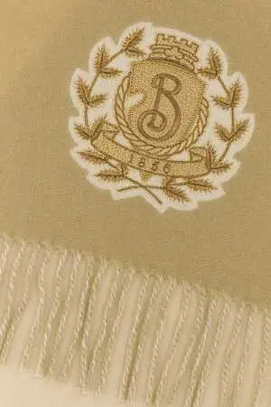 Burberry Beige Cashmere Scarf - Brown