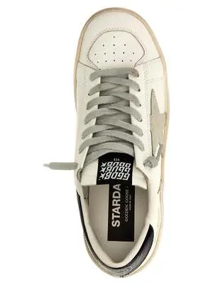 GOLDEN GOOSE Stardan Leather Sneakers - Blue