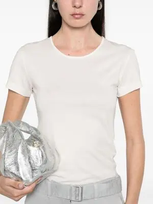 LEMAIRE Cotton T-shirt With Crewneck And Short Sleeves