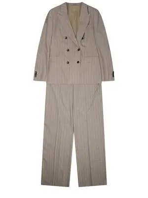 Tagliatore Tagliatore Women Abito Due Pezzi In Lana Cream