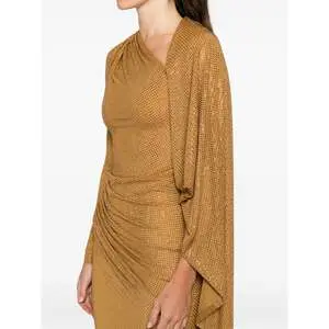 SELF-PORTRAIT Embellished Asymmetric Evening Dress