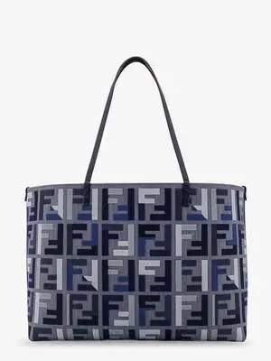 Fendi Jacquard Ff Fabric Tote Bag - Multicolor