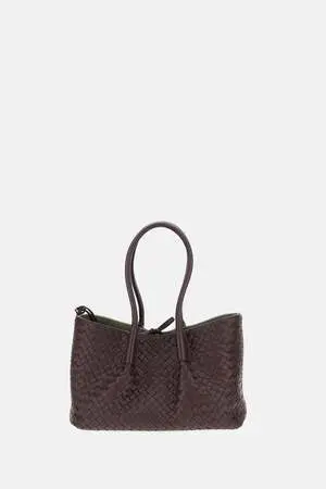 Bottega Veneta Pinacoteca Reversible Intrecciato Calfskin Tote Bag - Multicolor