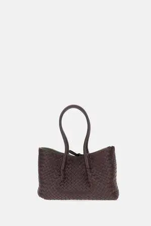 Bottega Veneta BOTTEGA VENETA Pinacoteca Reversible Intrecciato Calfskin Tote Bag Multicolor