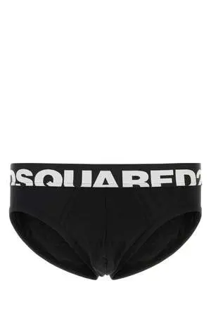 Dsquared2 Stretch Cotton Brief - Black