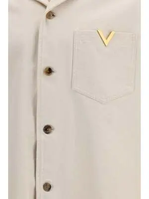 Valentino Garavani Signature Vlogo Bowling Shirt - Multicolor