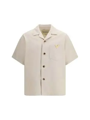 Valentino Garavani Signature Vlogo Bowling Shirt - Multicolor