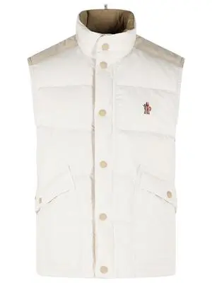 Moncler Padded Polyester Vest - White