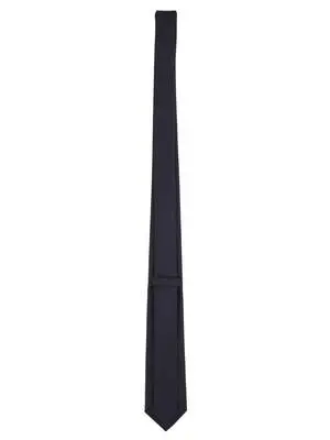 Tagliatore Satin Neck Tie - Blue