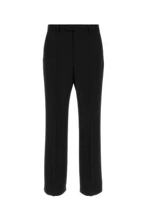 Valentino Garavani Wool Trousers - Black
