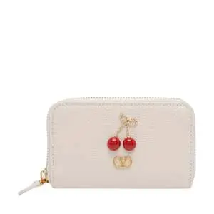 Valentino Garavani Cherryfic Wallet - White