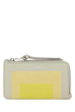 Loewe Nappa Leather X Josef And Anni Albers Card Holder - Multicolor