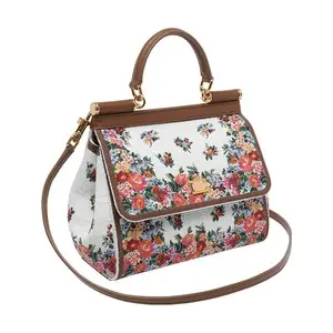 Dolce & Gabbana Medium Sicily Embroidered Handbag