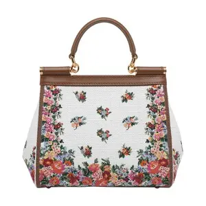 Dolce & Gabbana Medium Sicily Embroidered Handbag