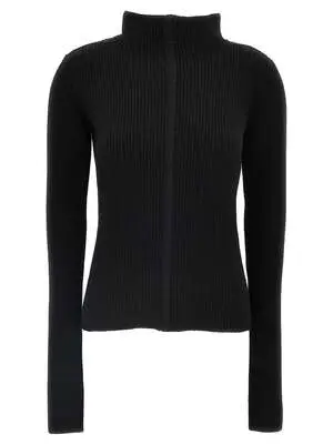 Rick Owens Headon Dbl Sweater - Black