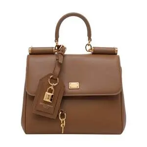 Dolce & Gabbana Small My Sicily Handbag - Brown