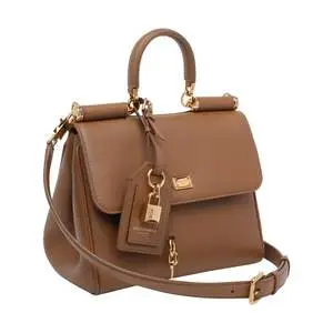 Dolce & Gabbana Small My Sicily Handbag - Brown