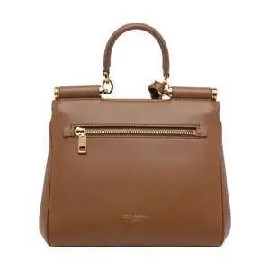 Dolce & Gabbana Small My Sicily Handbag - Brown