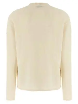 Moncler X Willow Smith Wool Cashmere Sweater With Metal Eyelet Detail
