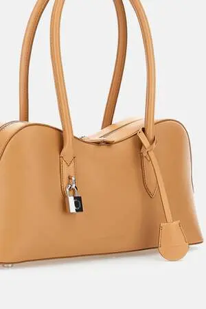 Stella McCartney Ryder Shoulder Bag With Brass Lock - Multicolor