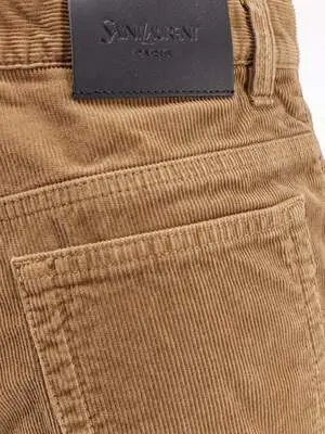 Saint Laurent Wide Leg Corduroy Trousers
