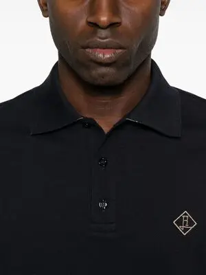 Herno Logo Cotton Polo Shirt - Multicolor