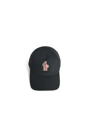 Moncler Cotton Cap - Black