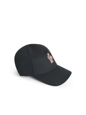 Moncler Cotton Cap - Black
