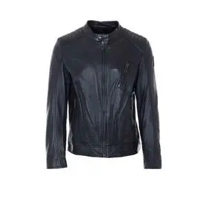 Belstaff Racer Leather Jacket - Black