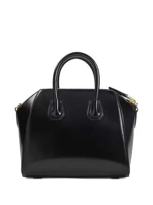 Givenchy Antigona Mini Bag In Leather - Black