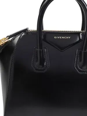 Givenchy Antigona Mini Bag In Leather - Black
