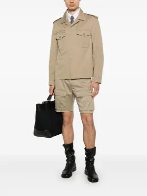 Celine Cotton Cargo Shorts