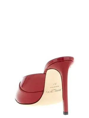 JIMMY CHOO Brigitte Sabots - Red